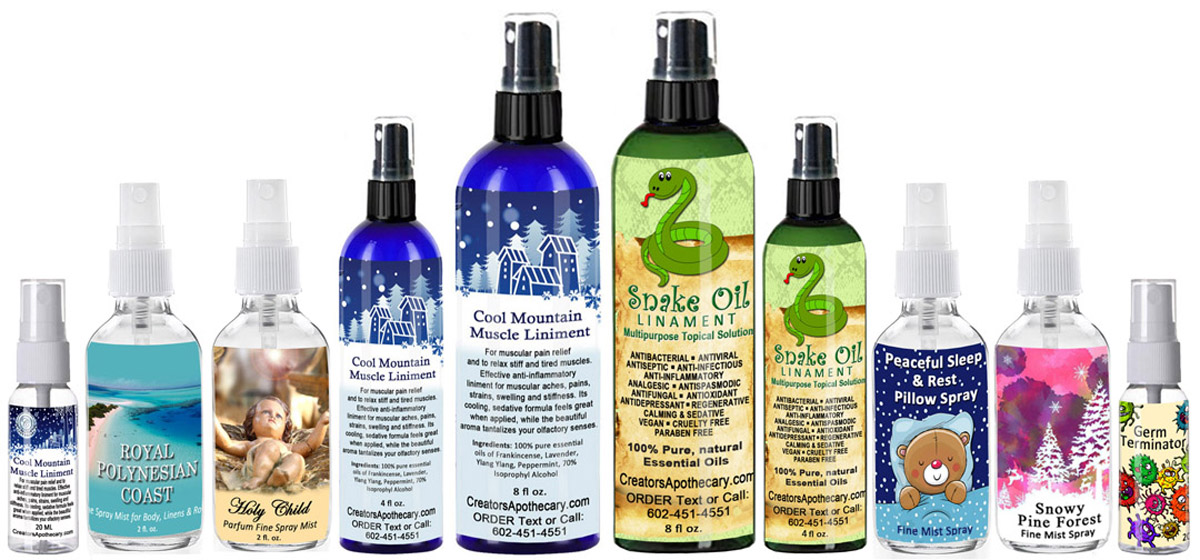 Sprays – Creator's Apothecary